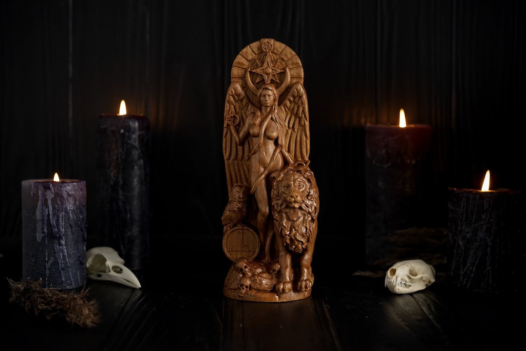 LILITH Figurine Astaroth Statue Innana Statue Wiccan - Etsy