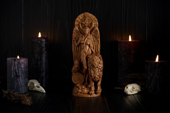 LILITH Figurine Astaroth Statue Innana Statue Wiccan - Etsy