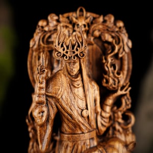 Paimon King Statue, Goetia King Figure, Paimon Goetia, Demon Paimon ...