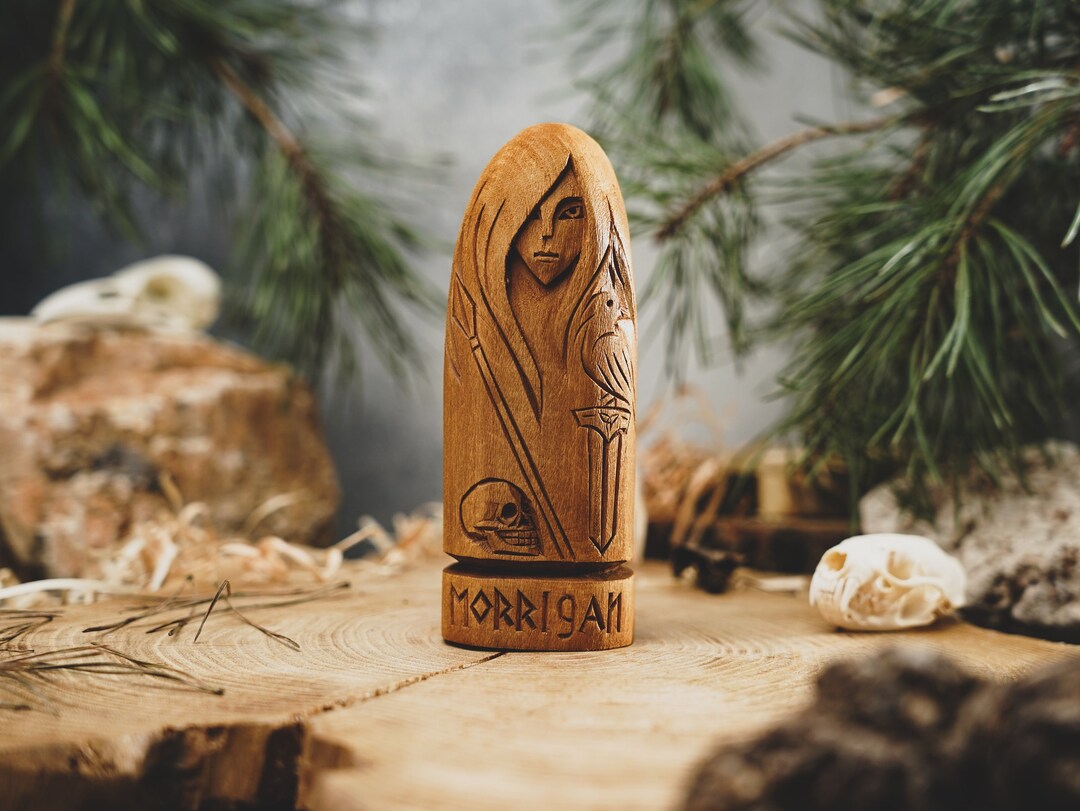 MORRIGAN Goddess Statue, Irish Mythology , Celtic Statue, Pagans ...