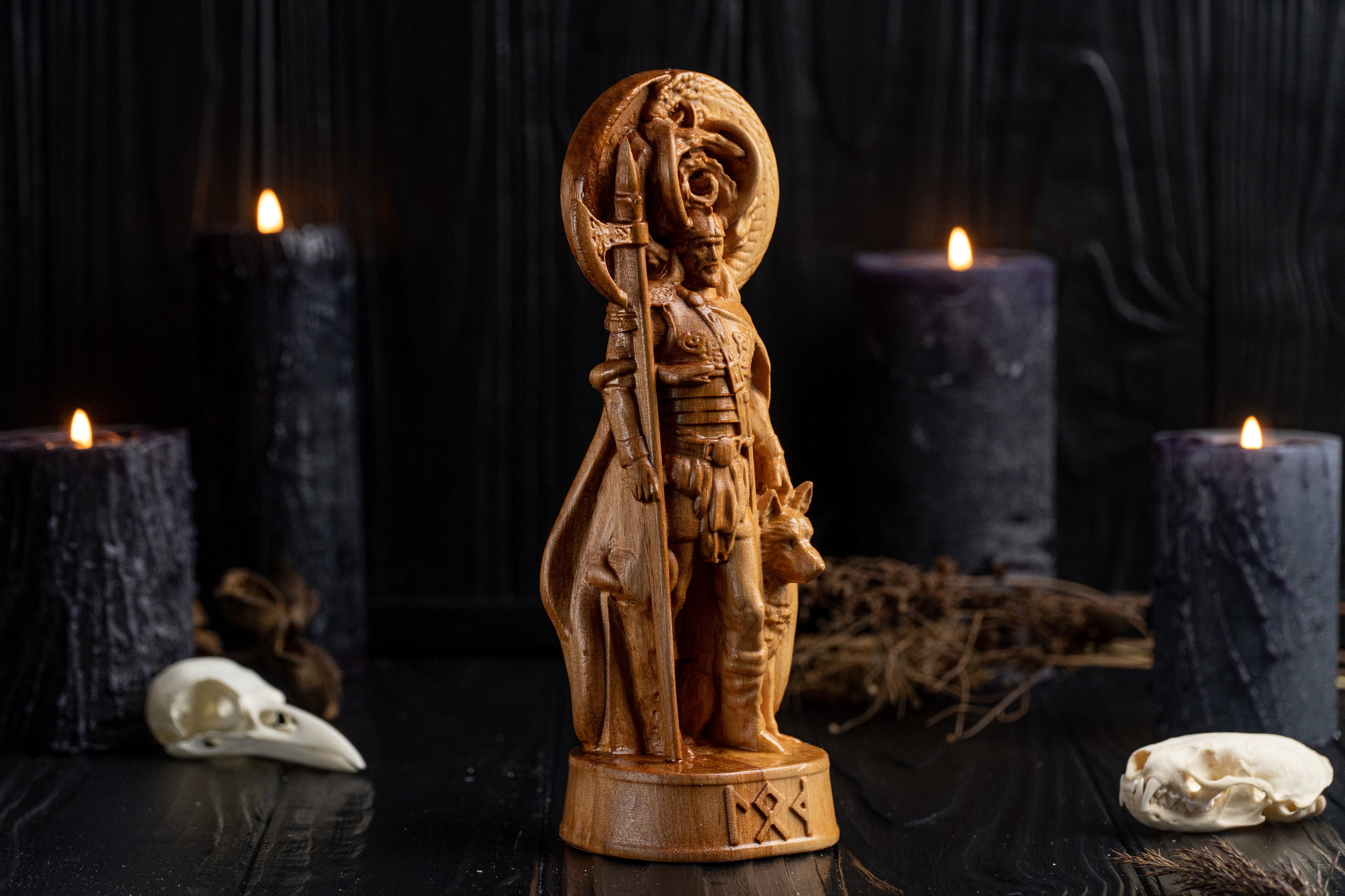 LOKI Norse Figurine Viking Statue Pagans Norse Paganism - Etsy