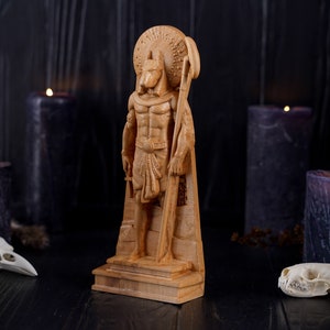 SETH God Statue, Egyptian God Statue, Egyptian Mythology, Pagan God ...