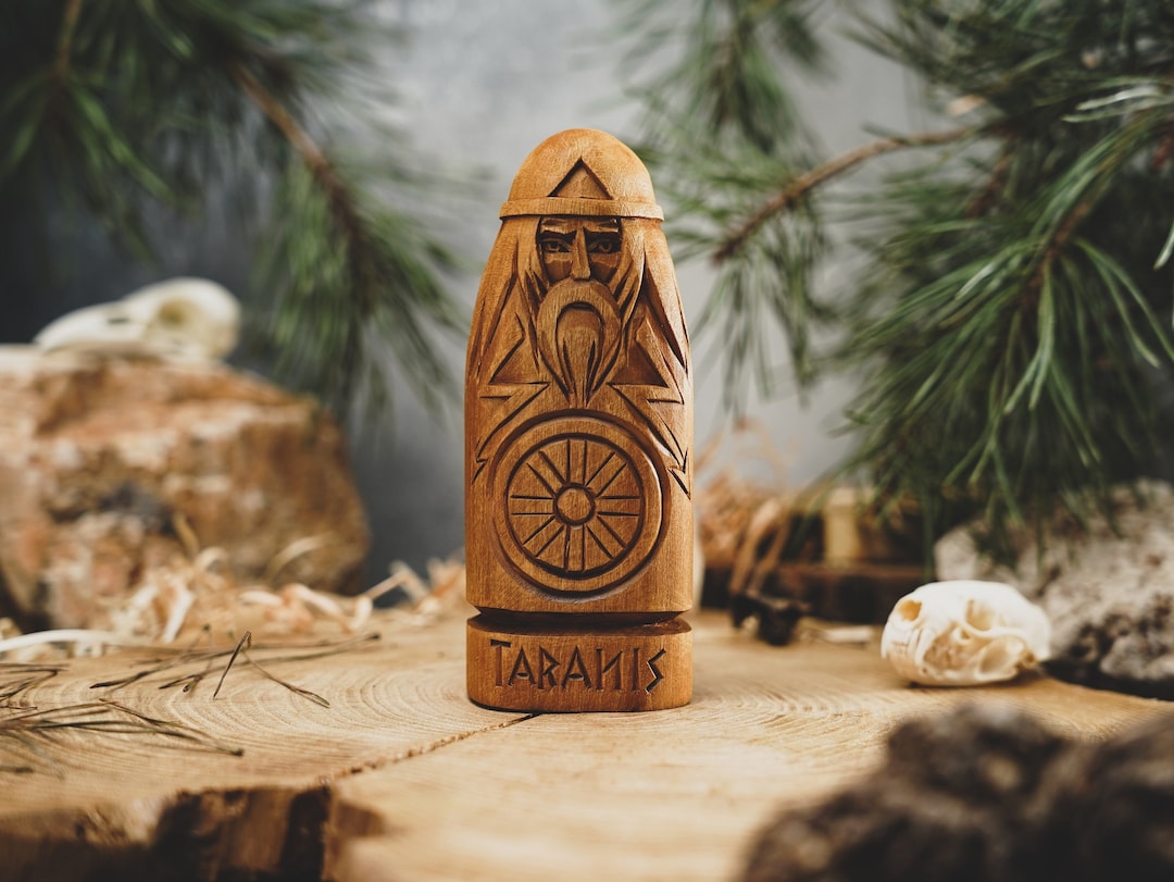 TARANIS God Statue, Irish Mythology , Celtic Statue, Pagans, Paganism ...