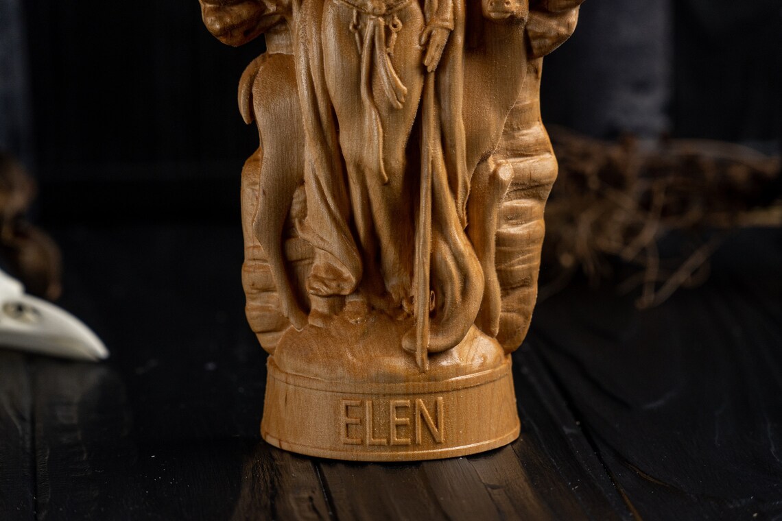 ELEN Celtic Figurine, Irish Mythology , Celtic Statue, Pagans, Paganism ...