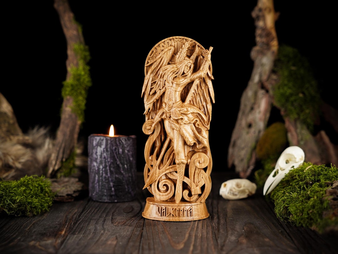 Valkyrie Norse Goddess, Valkyrie Viking Statue, Pagans, Norse Paganism ...