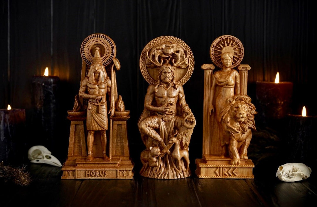 CUSTOM GOD Statue, Custom Made Figurine, Norse Gods Statues, Celtic ...