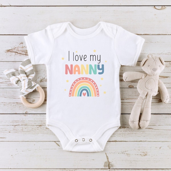 I Love My Nanny - Etsy