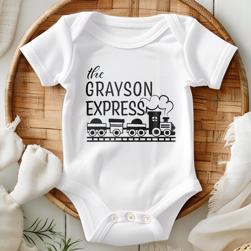 Train Onesie - Etsy