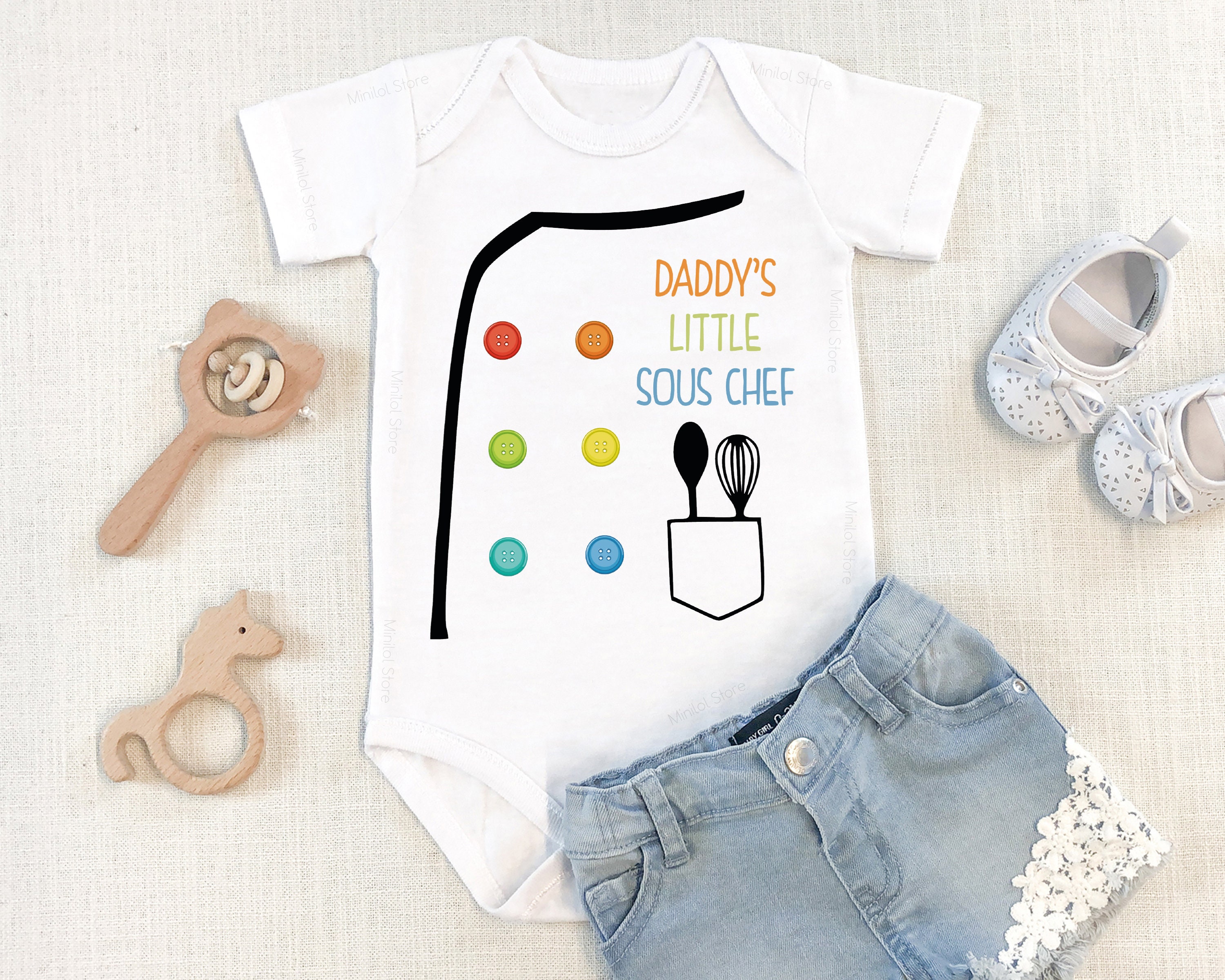 Little Chef Baby Onesie Little Sous Chef Baby Bodysuit Baby | Etsy