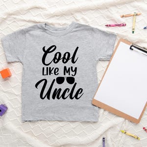 Cool Like My Uncle Baby Onesie® Cool Uncle for Babies Funny, Cool Uncle ...