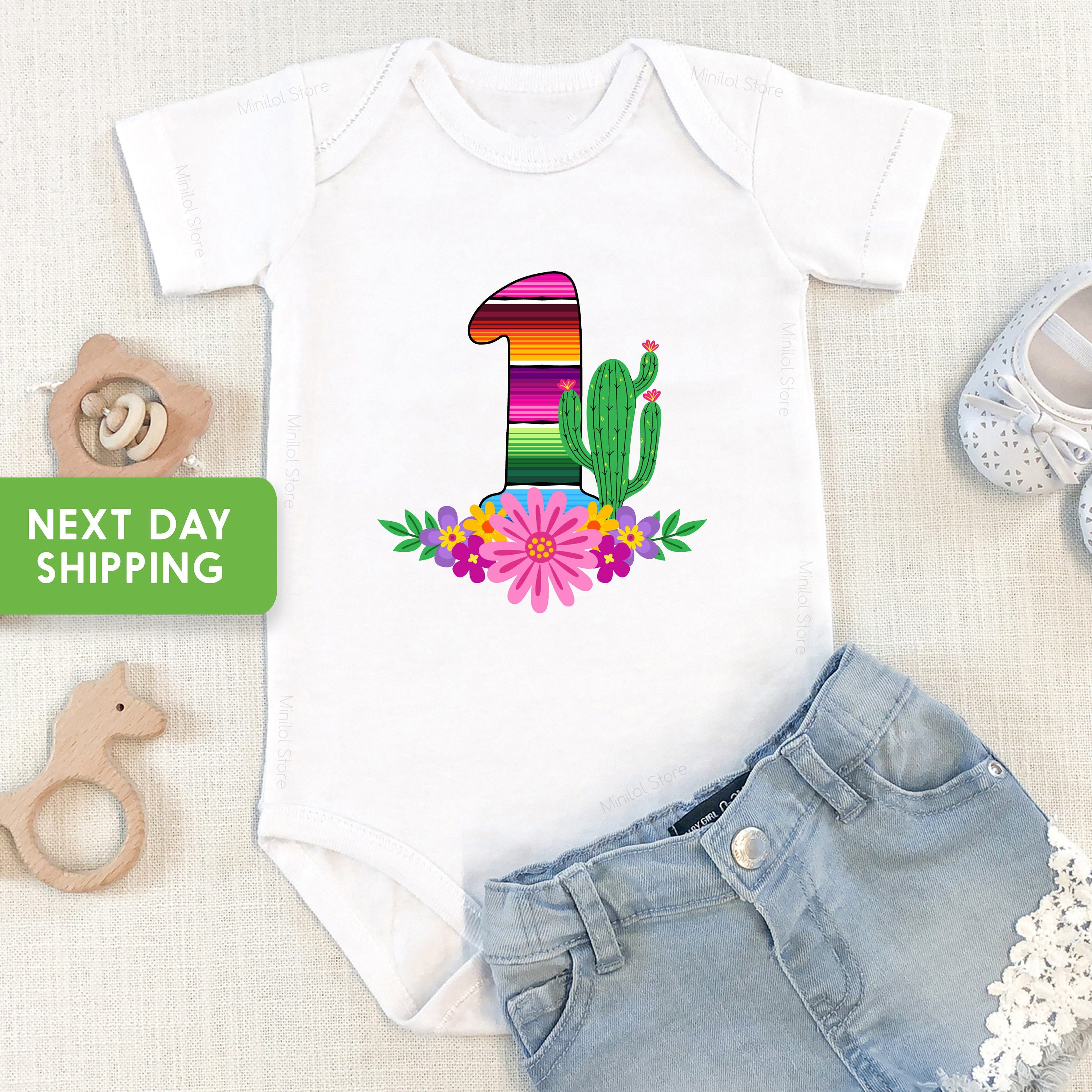 Fiesta 1st Birthday Onesie® Fiesta First Birthday Onesie® - Etsy
