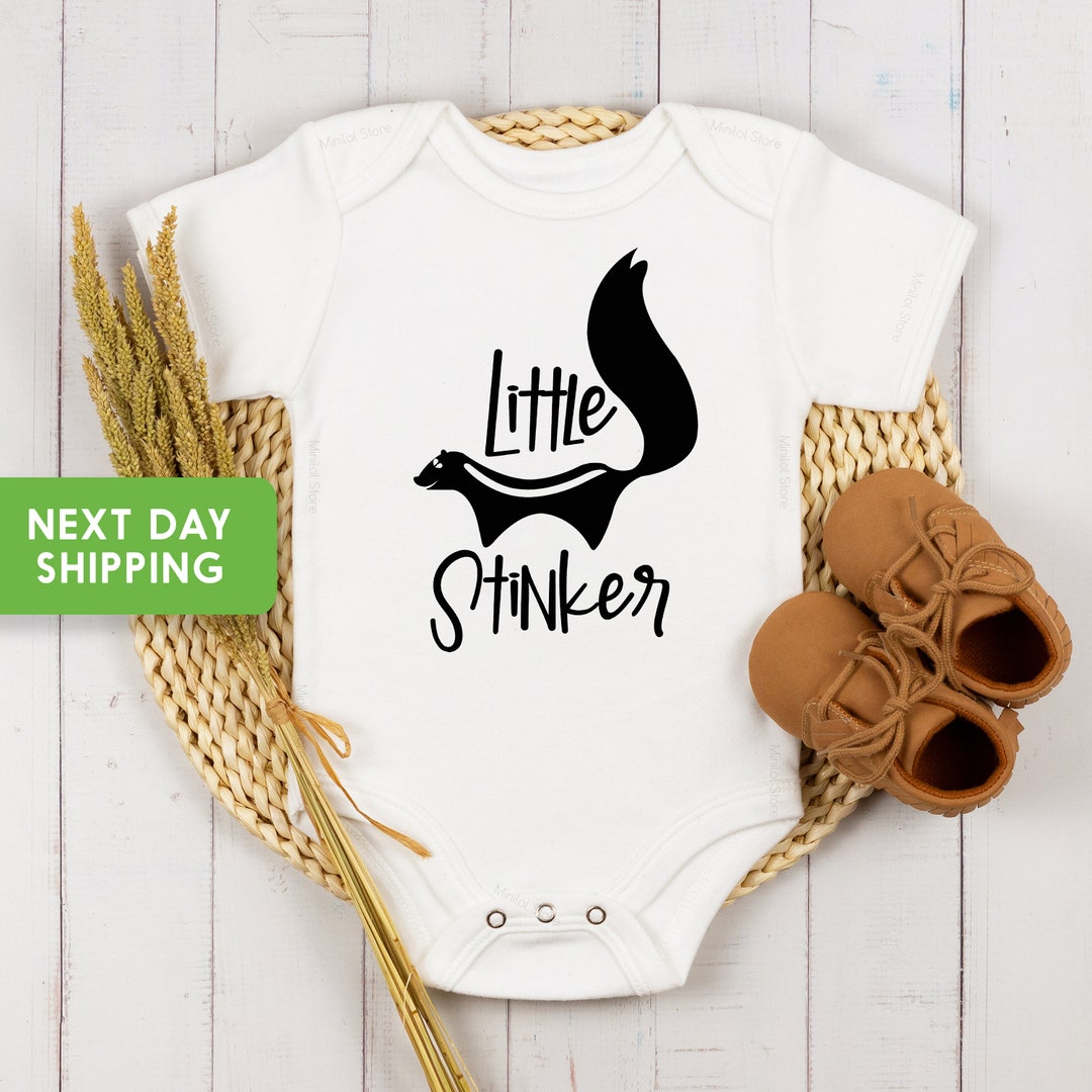 Cute "little Stinker" Shirt, Skunk Toddler Shirt, Funny Toddler Shirt ...