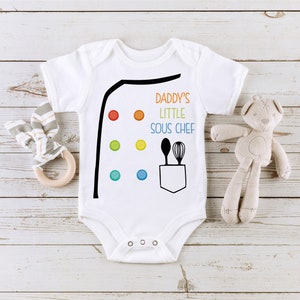 Little Chef Baby Onesie® Little Sous Chef Baby Bodysuit, Baby Chef ...