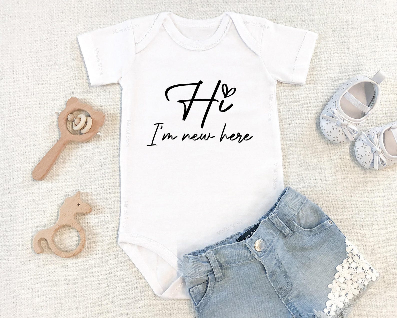 Girl Coming Home Onesie®, Newborn Girl Home Coming Bodysuit, Welcome to ...