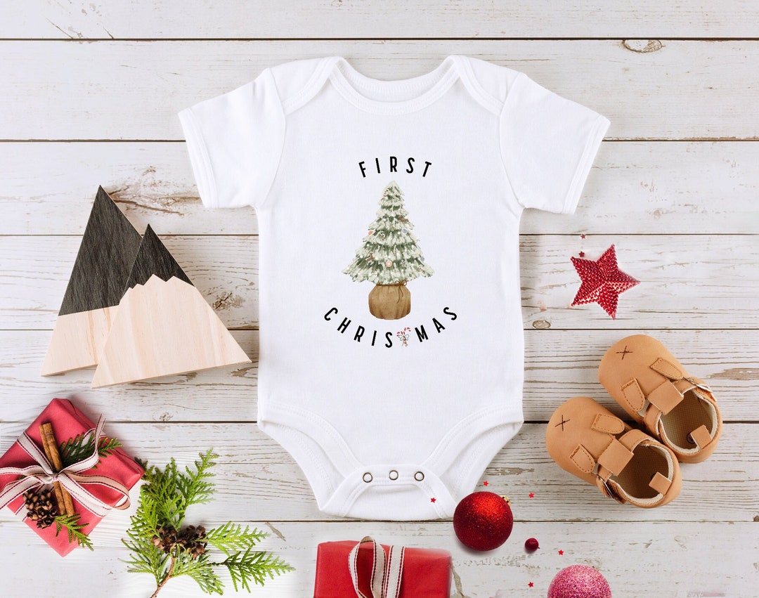 First Christmas Baby Onesie®, Baby First Christmas, Baby Christmas ...