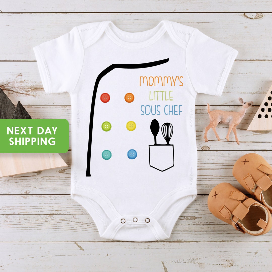 Mommy's Little Sous Chef Onesie® Little Sous Chef Baby Shirt, Baby Chef ...