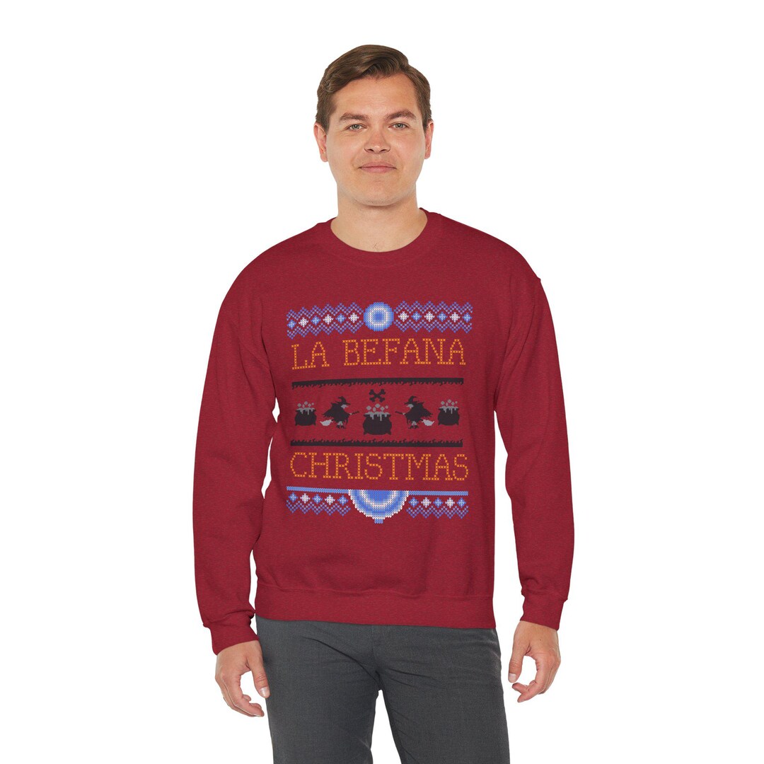 La Befana Sweatshirt | Italian Christmas, Buon Natale, Christmas ...