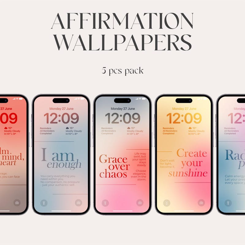 Quote Wallpaper iPhone - Etsy