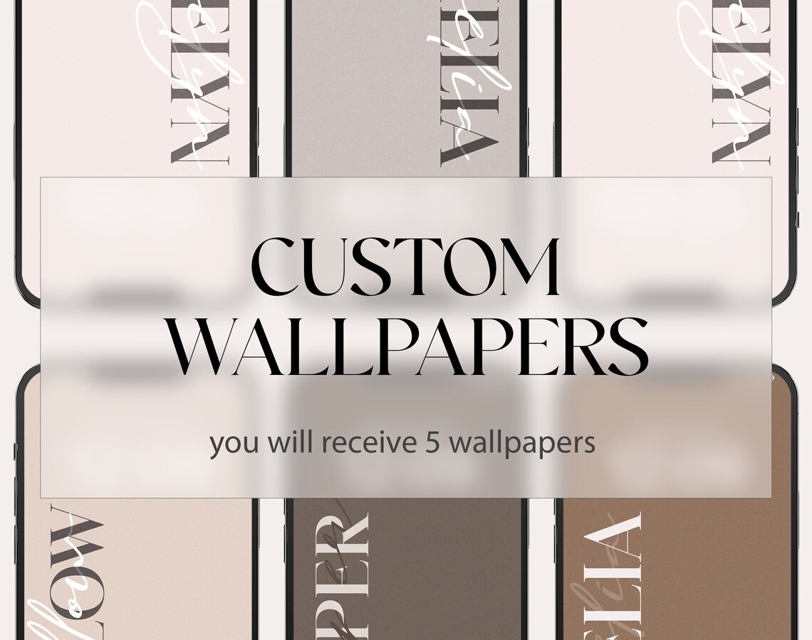Custom Wallpaper High Resolution Fall Vibes Aesthetic - Etsy