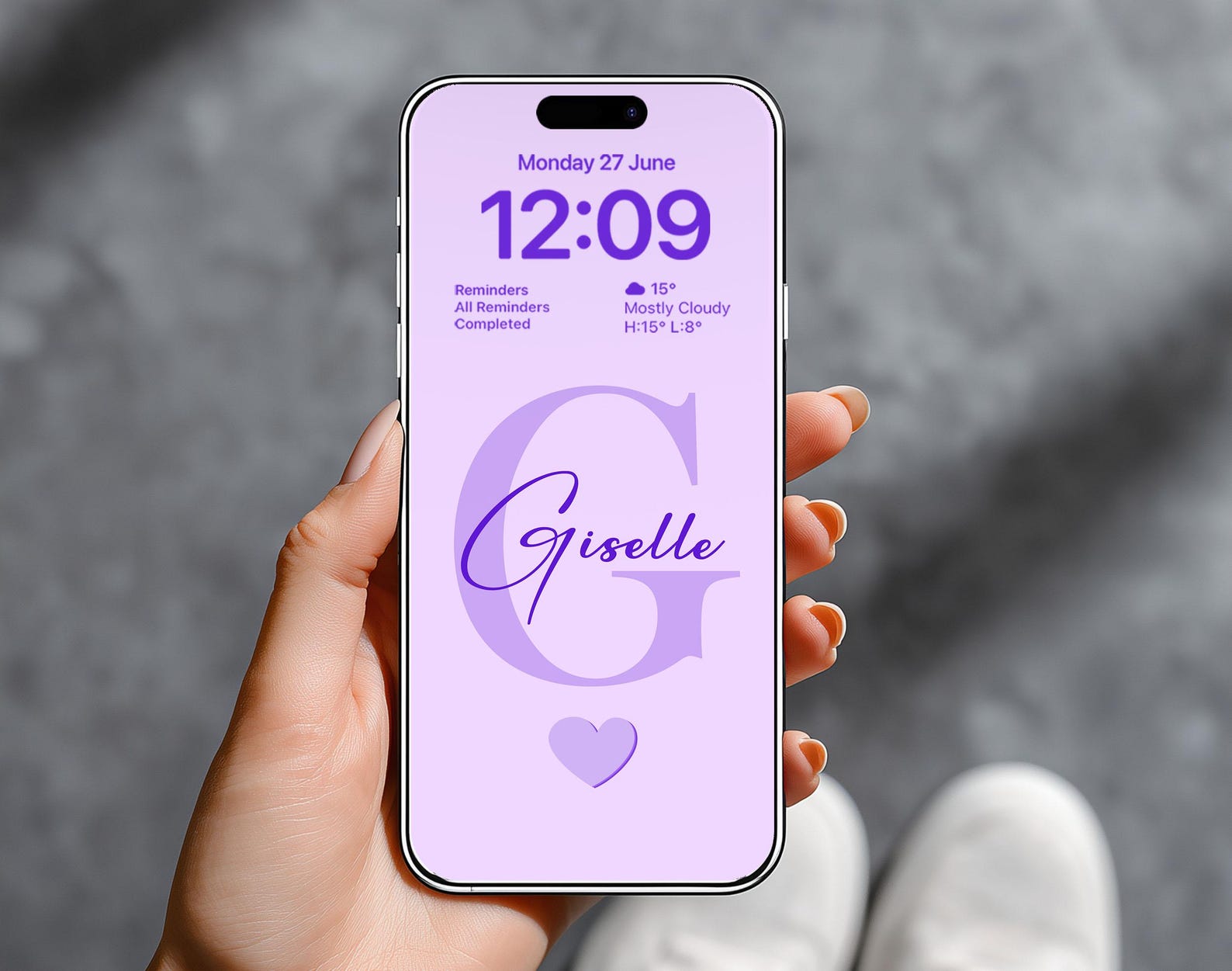 Custom Name Phone Wallpapers – Personalized Aesthetic Neutral ...