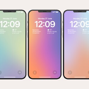 Gradient Wallpaper High Resolution Ios 16 Aura (Download Now) - Etsy