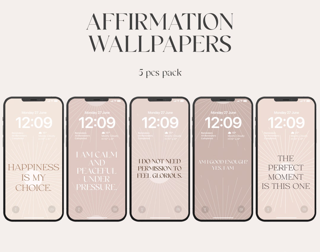 Affirmation Wallpaper, High Resolution, Ios 16, Wallpaper Iphone ...