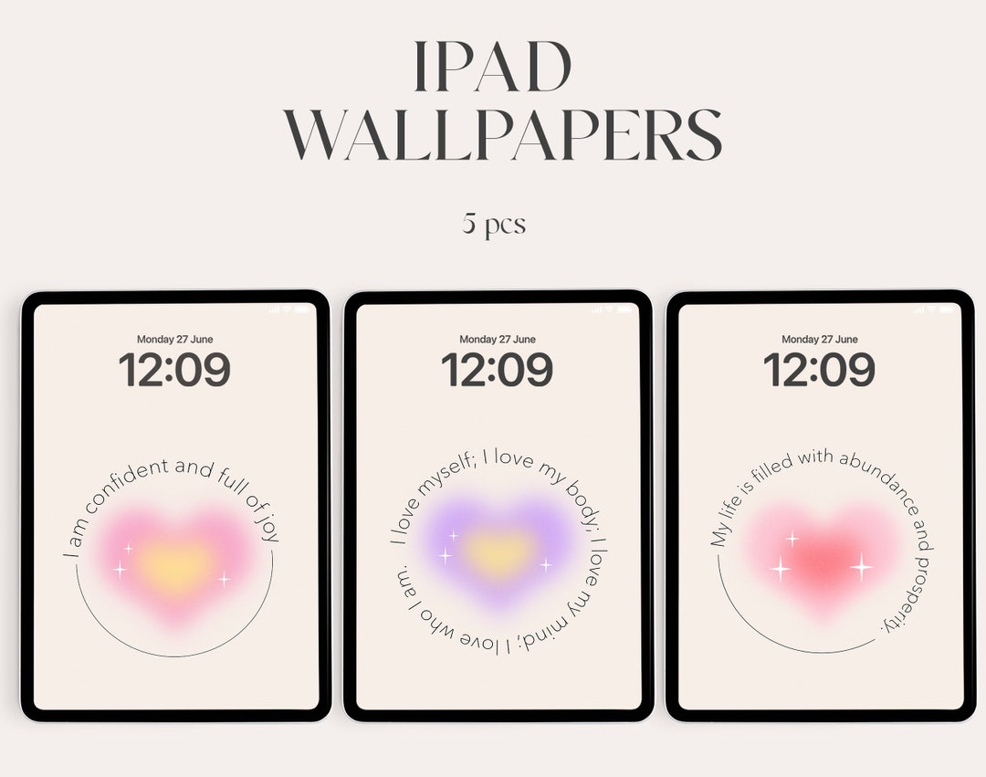 Aesthetic iPad Wallpaper Background, Aesthetic Wallpaper, Instant ...