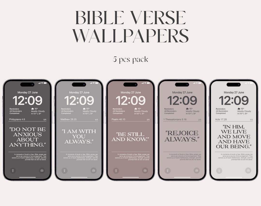 Bible Verse Wallpaper, High Resolution, Ios 16 , Christian Wallpaper ...