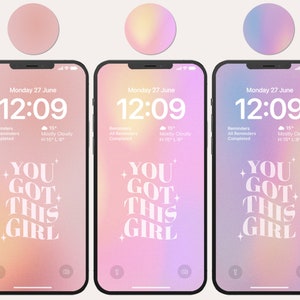 Holographic iPhone Wallpapers Gradient Wallpapers Ios 16 - Etsy