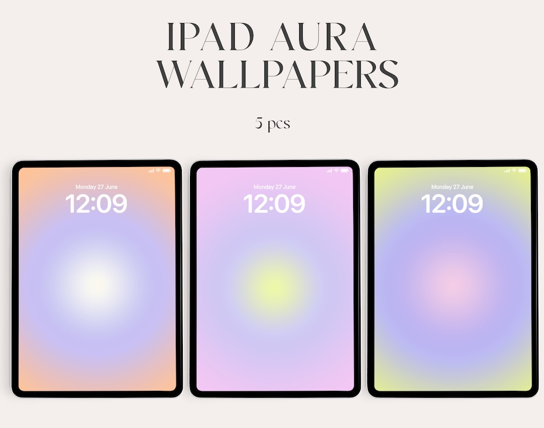 Aura iPad Wallpaper, Gradient Backgrounds (digital Download) - Etsy