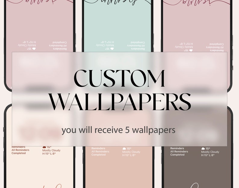 Custom Wallpaper High Resolution Fall Vibes Aesthetic - Etsy