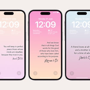 Bible Verse Wallpaper, High Resolution, Ios 16 , Christian Wallpaper ...