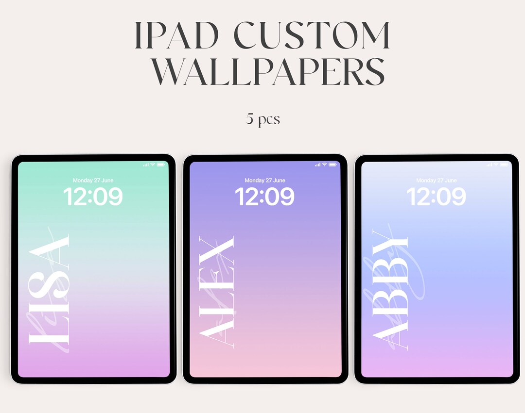 Custom iPad Wallpaper, High Resolution, iPad Pro, Aesthetic Design ...