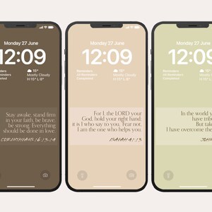 Bible Verse Wallpaper High Resolution Ios 16 Christian - Etsy