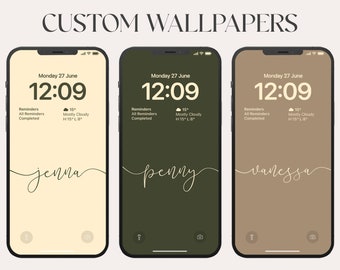 Custom Iphone Wallpaper High Resolution Ios Aesthetic - Etsy