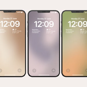 Gradient iPhone Wallpapers Grainy Wallpapers Ios 16 - Etsy