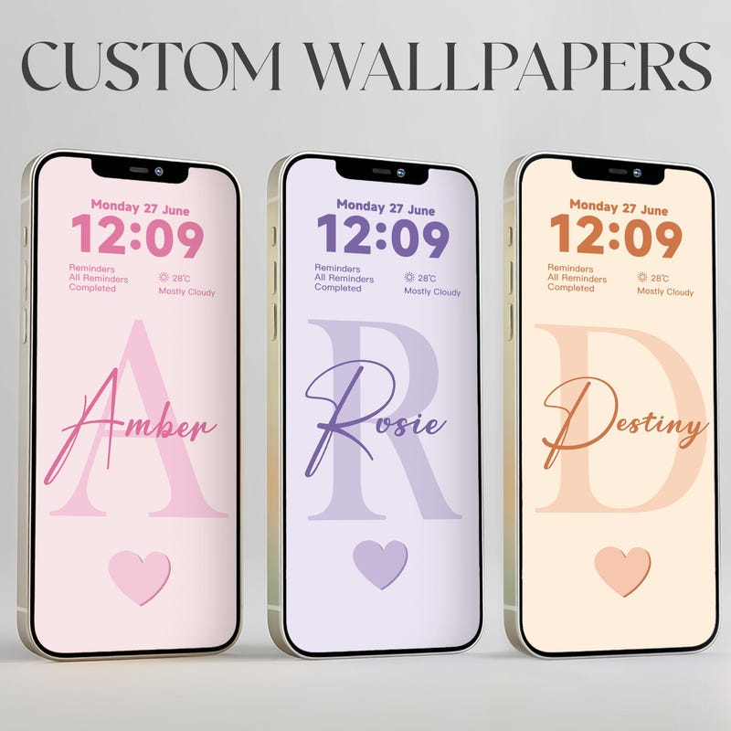 Pink Lock Screen Desktop - Etsy