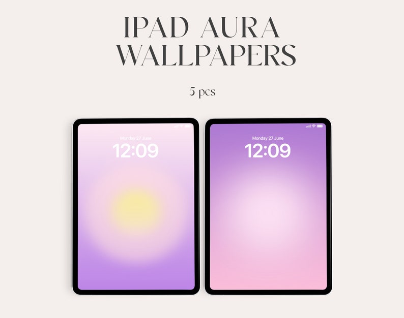 Aura Ipad Wallpaper Background Aesthetic Wallpaper Instant - Etsy