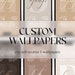 Custom Wallpaper, High Resolution, Ios, Aesthetic Wallpaper, Digital ...