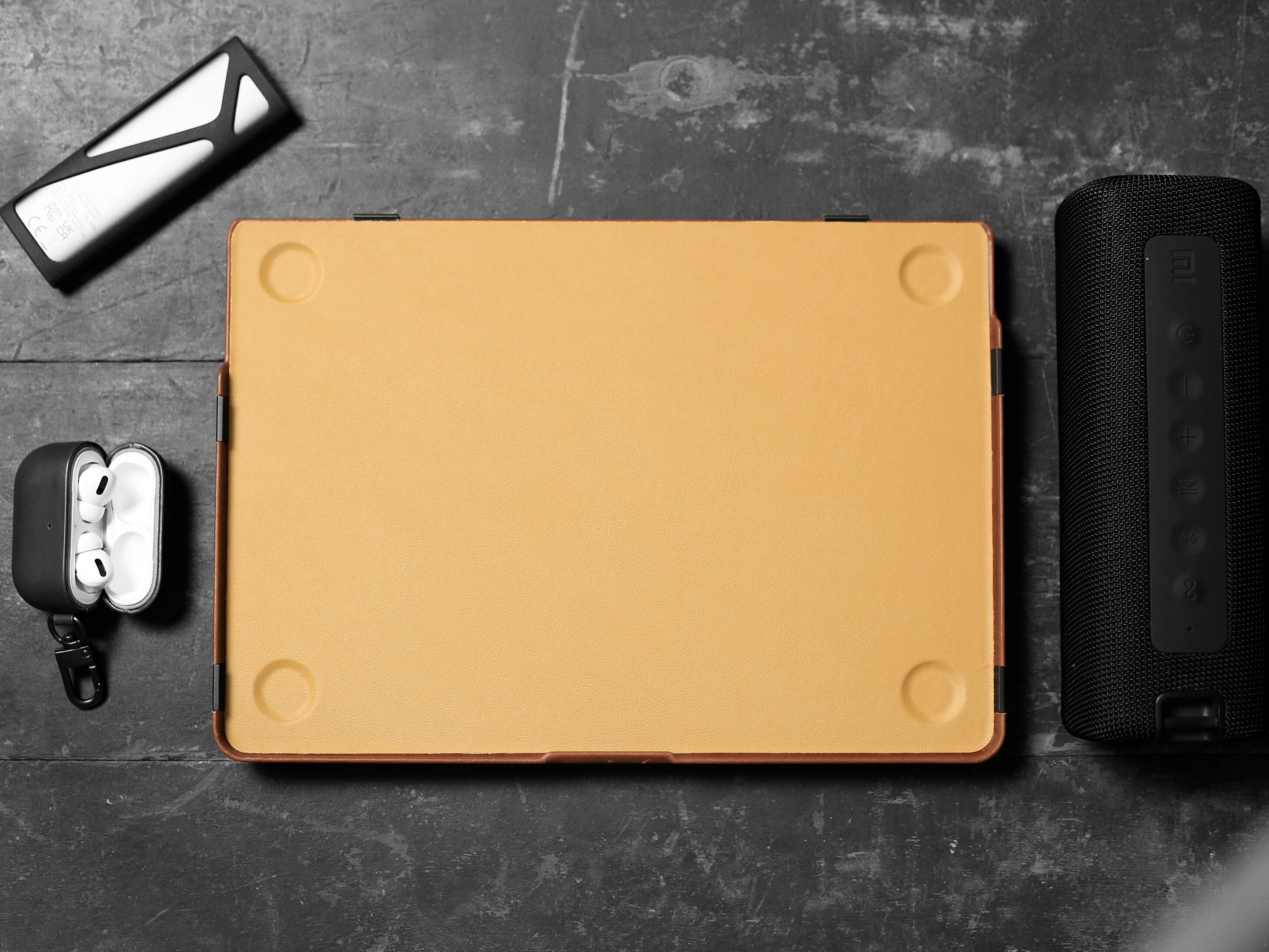 MacBook Air 13 M2 and M1 Leather Case, MB Pro 13 Inch M2 Leather Hard ...