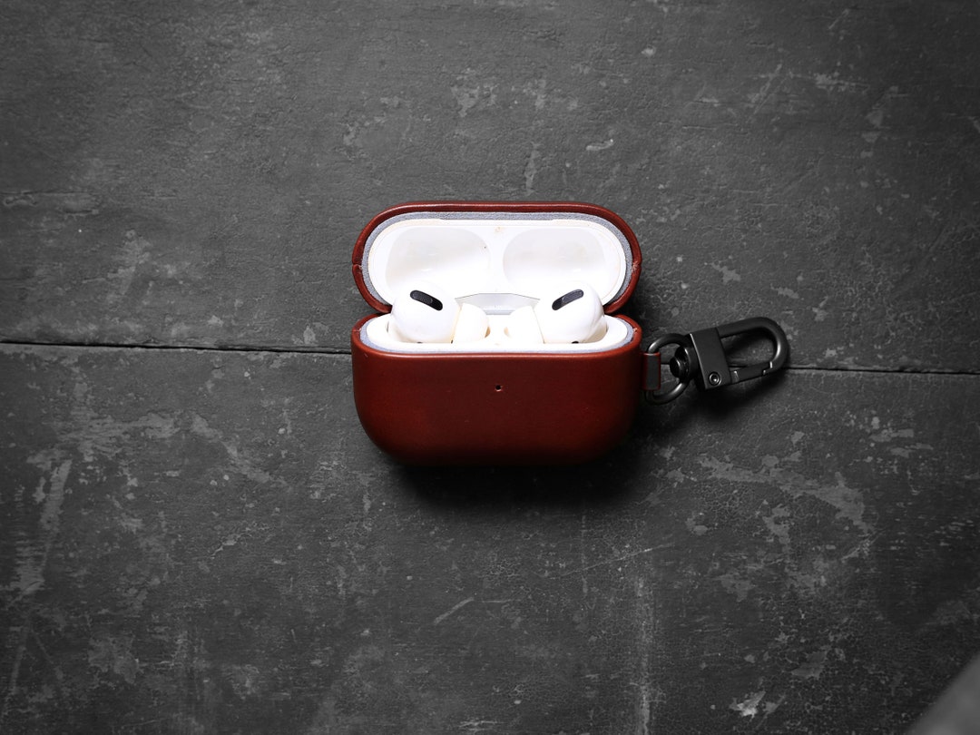 Custom Leather Airpods Pro Case, Personalized AirPod Cover, Airpods Pro ...