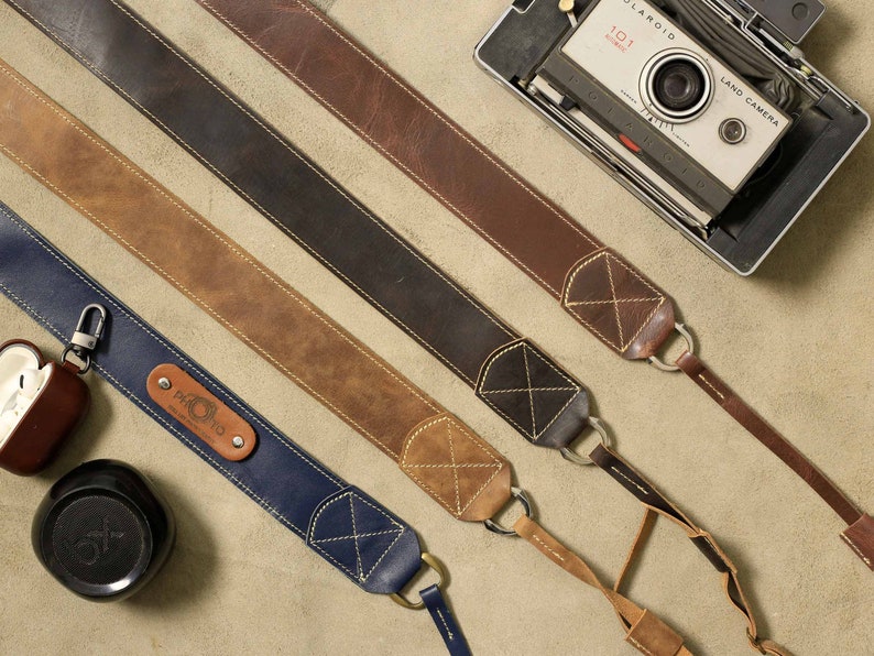 Personalized Leather Camera Strap,custom Camera Strap Gifts ...