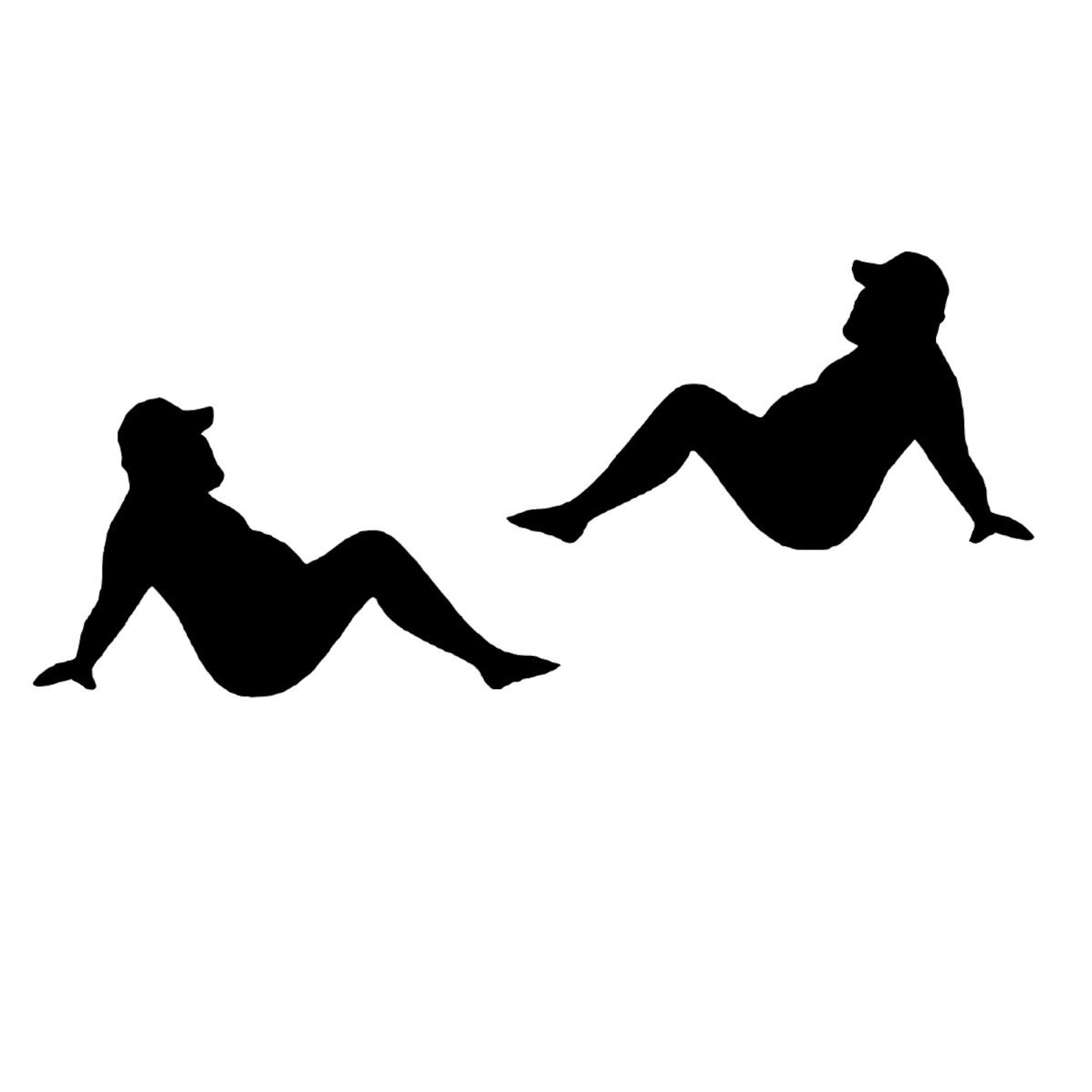 FREE SHIPPING Thick Man, Thicc Guy, Vinyl Decal for Window, Car, Mirror ...