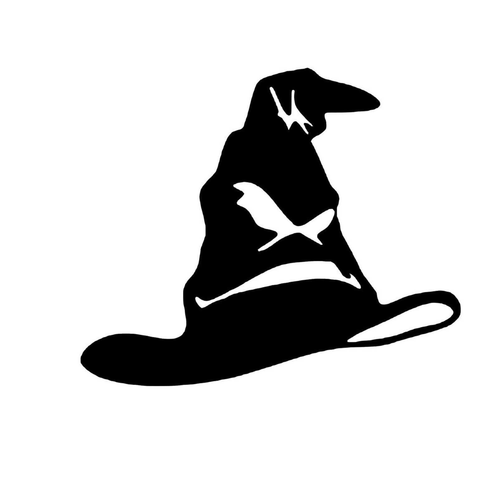 FREE SHIPPING Angry Hat, HP, Vinyl Decal for Window, Car, Mirror ...