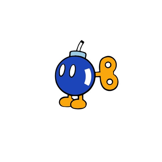 Bob-omb Super Mario Bros Vinyl Decal for Window Car Mirror | Etsy