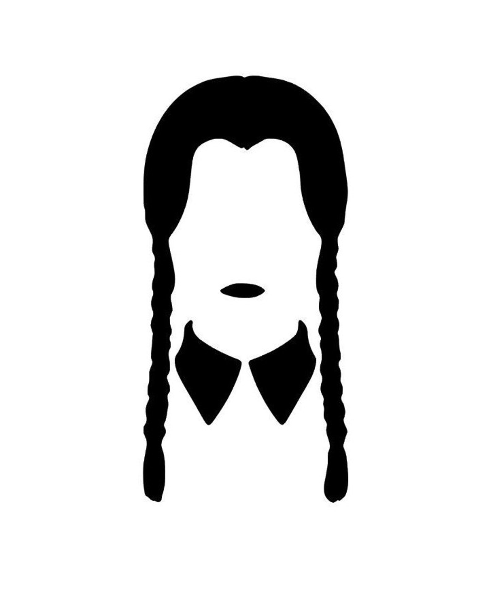 FREE SHIPPING Wednesday Addams, Addams Family, Vinyl Decal for Window ...