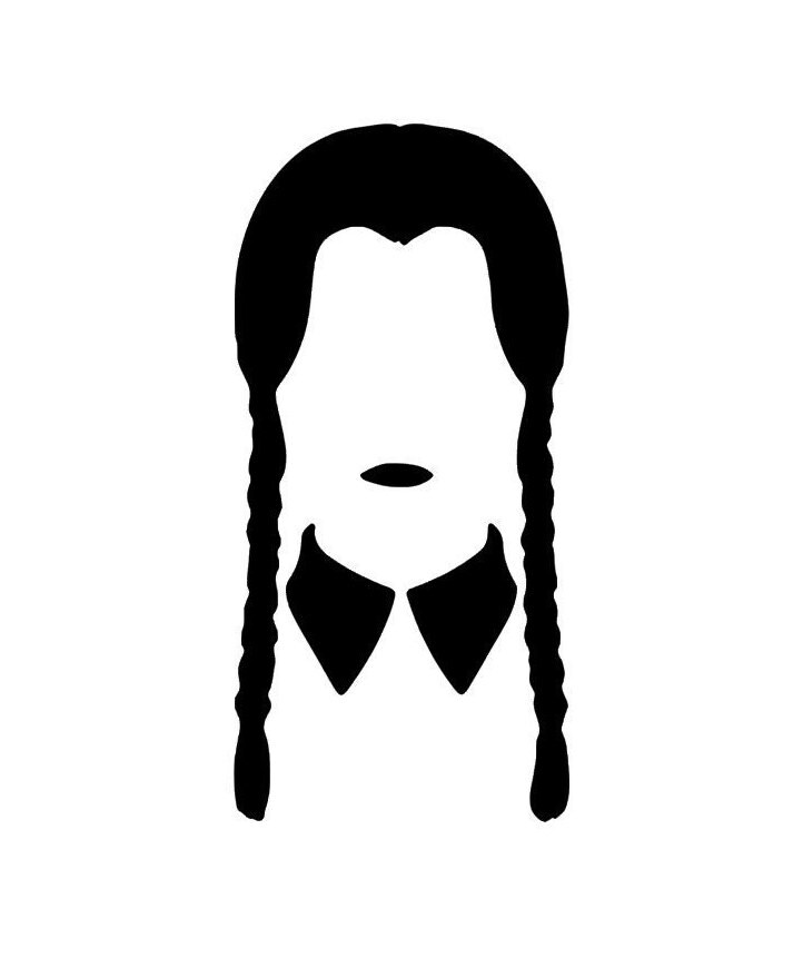 FREE SHIPPING Wednesday Addams, Addams Family, Vinyl Decal for Window ...