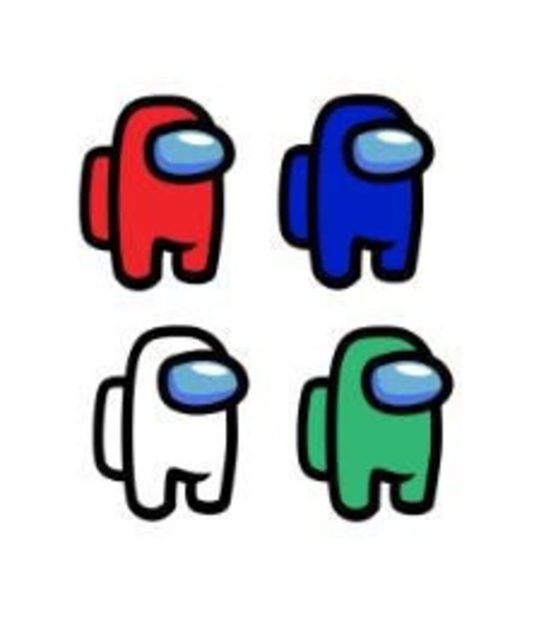 Among Us, Imposter, Sus, Vinyl Decal for Window, Car, Mirror, Bumper ...