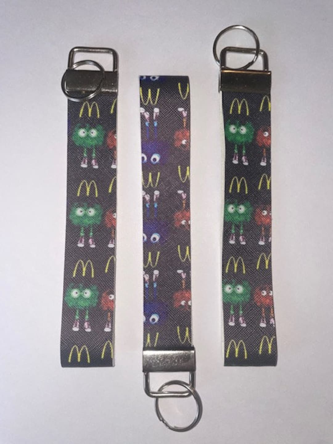 Mcdonald's Fry Guys Key Fob, Keychain, Wristlet, Faux Leather Strap ...