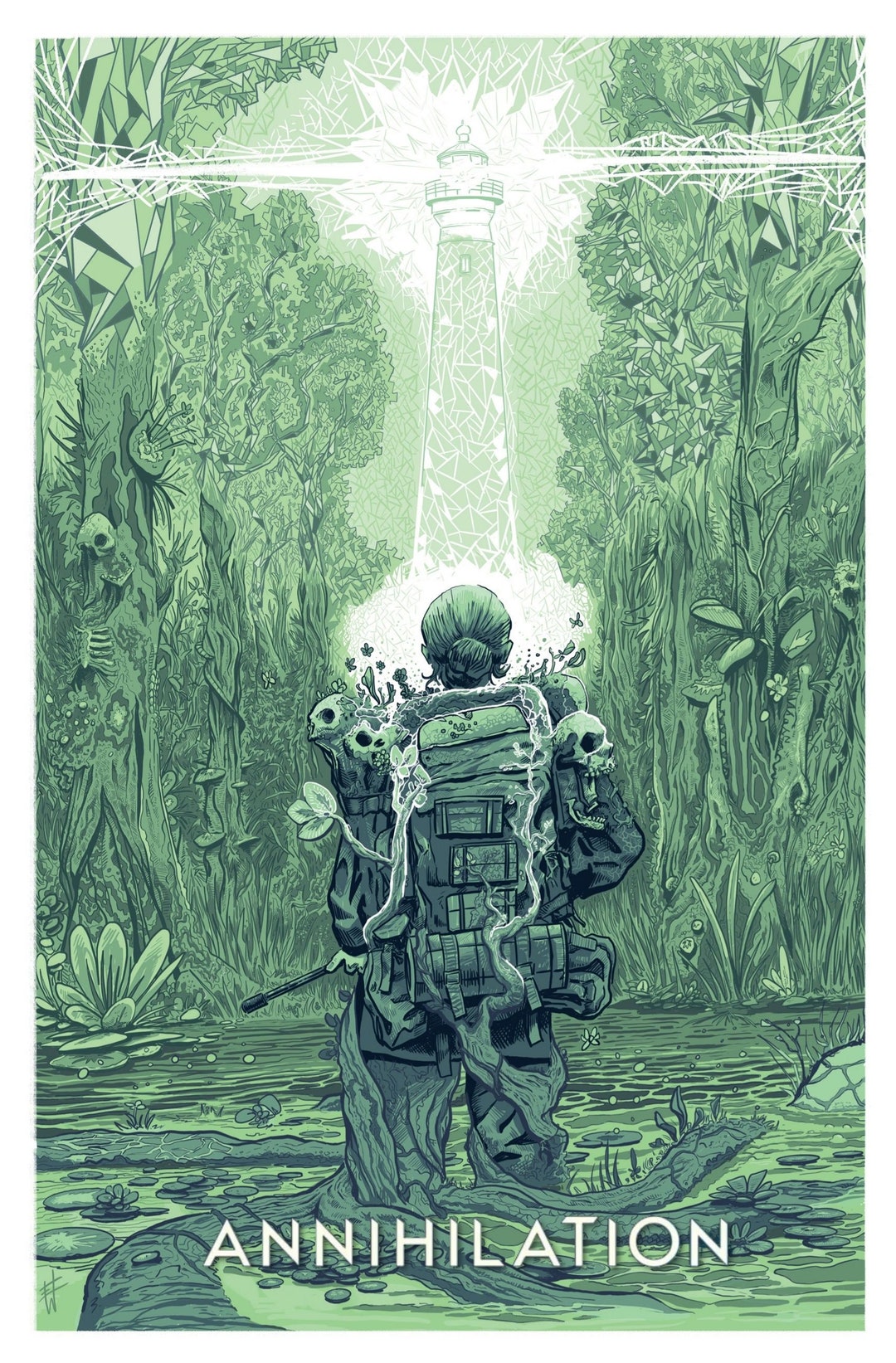 Annihilation / Film Poster / Wall Art / Movie Film / Wall Decor / Free ...